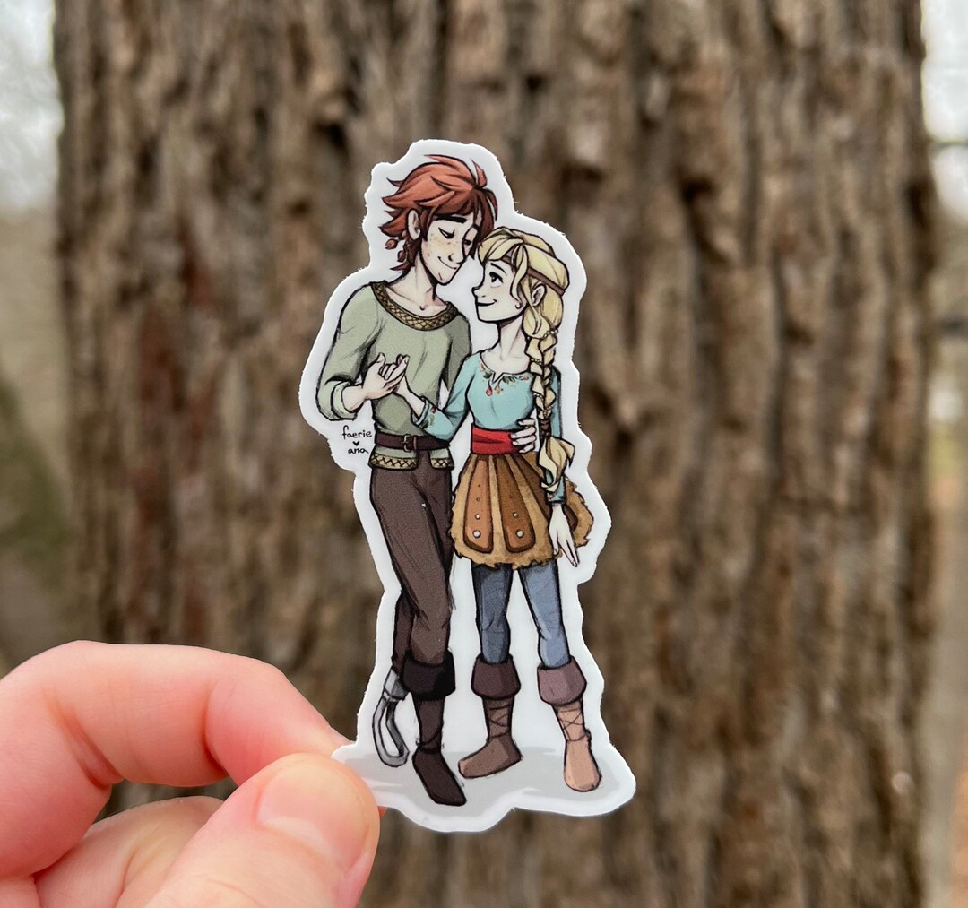 Hiccup and Astrid — Vinyl Sticker — How to Train Your Dragon - Etsy
