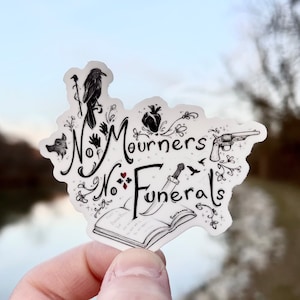 No Mourners, No Funerals — Vinyl Sticker - Etsy