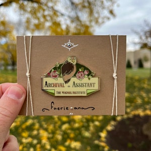 Archival Assistant — the Magnus Archives — Enamel Pin - Etsy