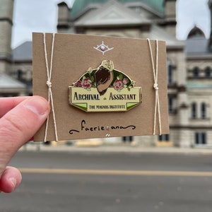 Archival Assistant — the Magnus Archives — Enamel Pin - Etsy