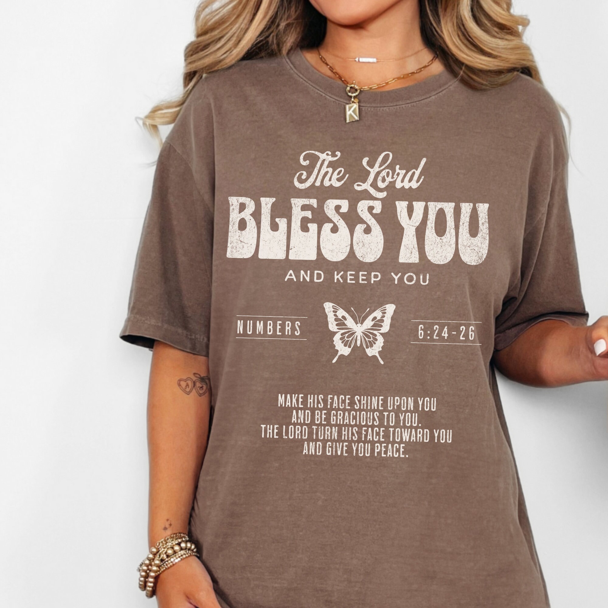 The Blessing Shirt, Lord Bless You and Keep You, Christian Comfort ...