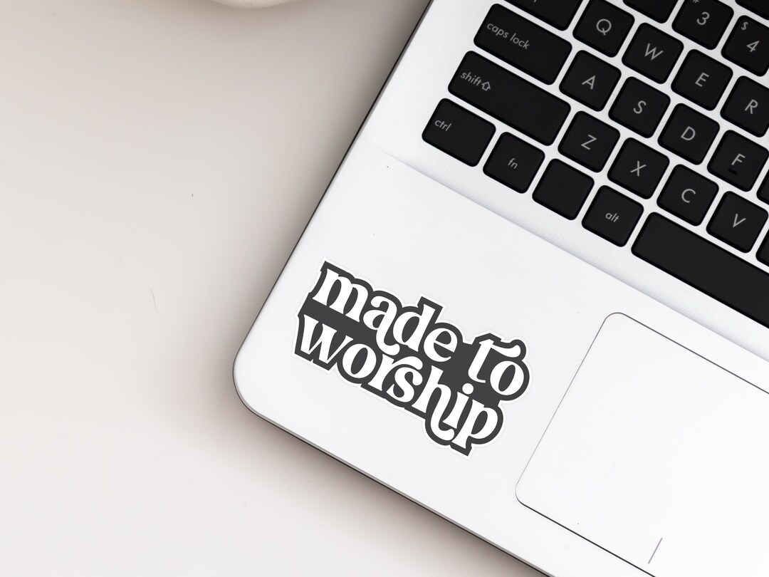 Made to Worship Sticker | Bible Verse Sticker | Christian Stickers ...