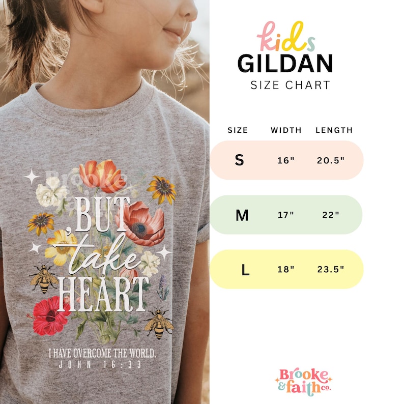 Floral Bible Verse Shirt, Take Heart I Have Overcome John 16:33 ...