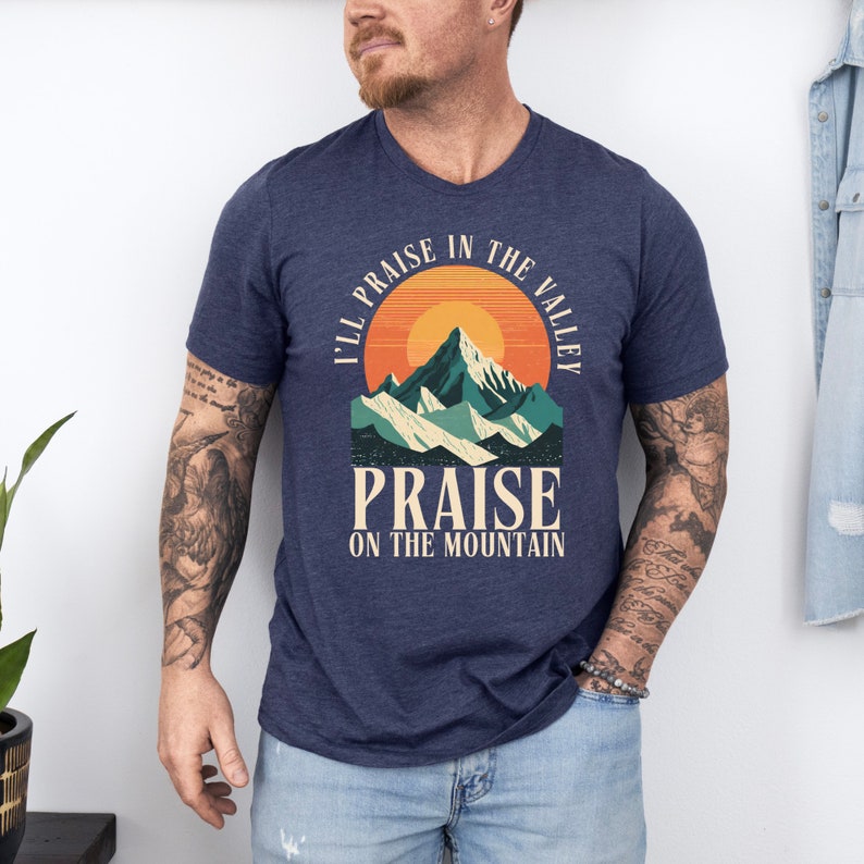 Praise the Lord Shirt, Christian Worship Tshirt, I'll Praise in the ...