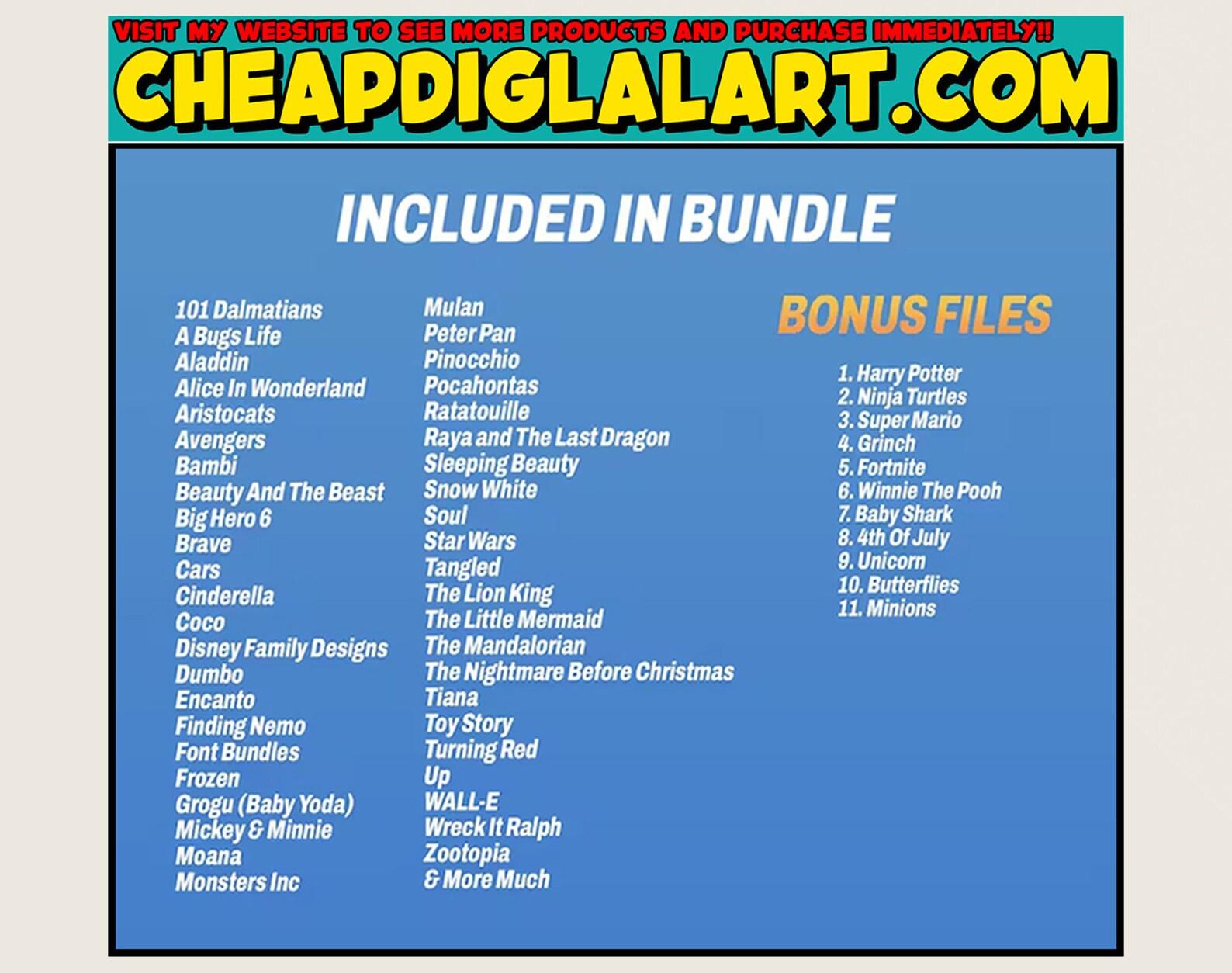 The Ultimate SVG Bundle, Disney Bundle Svg, Princess Disney Bundle ...