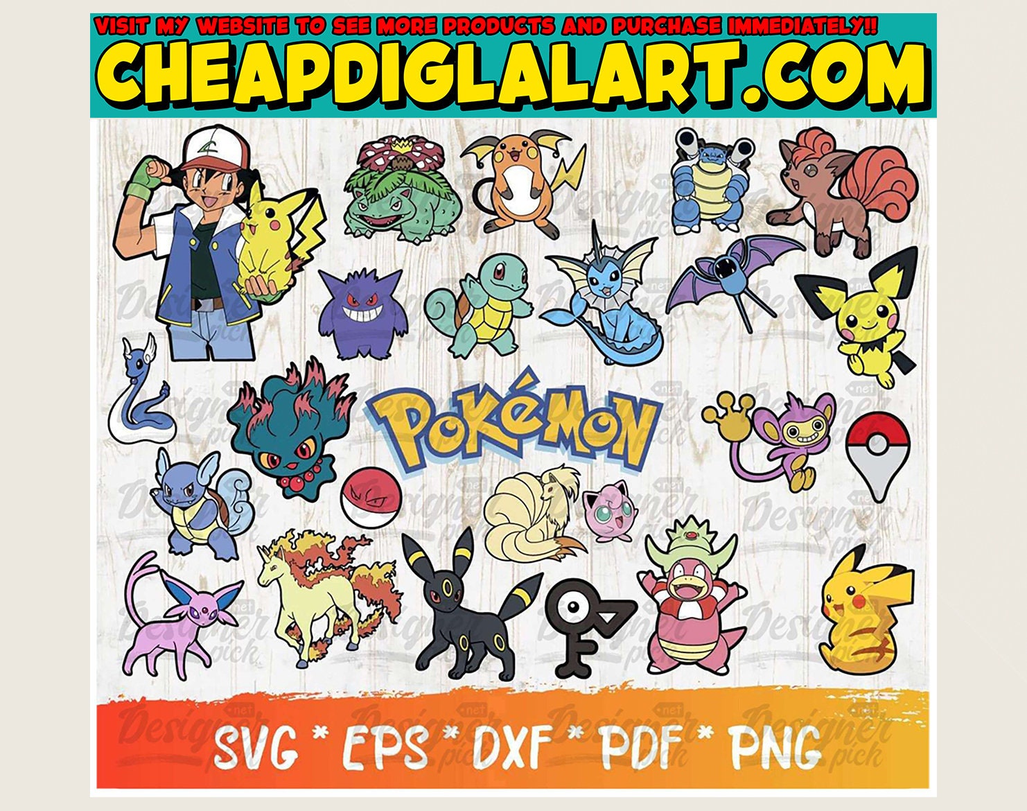 1750pokemon Svg, Pokemon Characters, Pokemon Layered Svg, Pikachu Svg ...