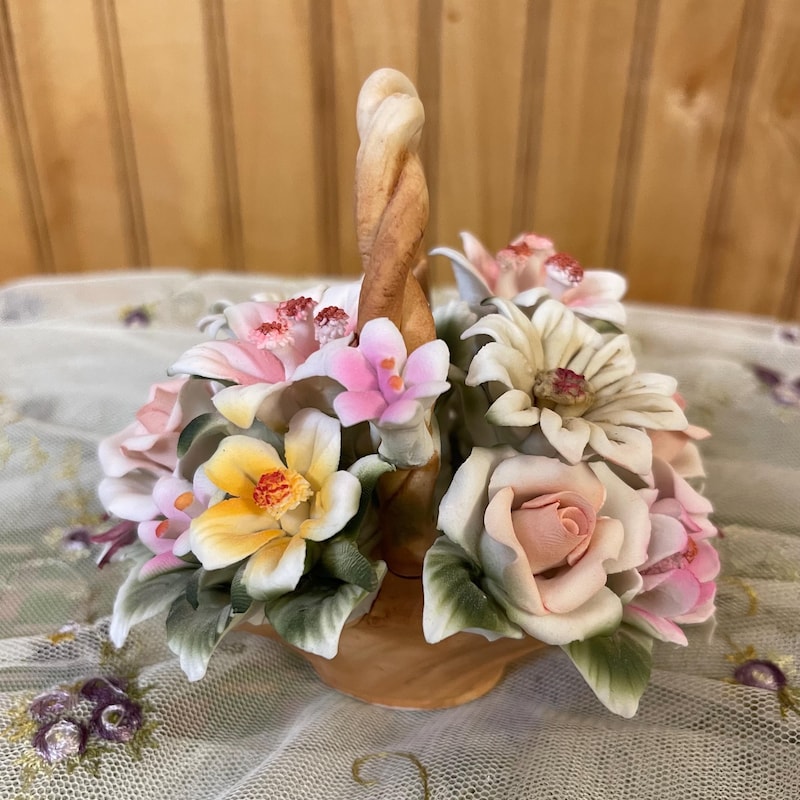 Capodimonte Porcelain Flowers - Etsy