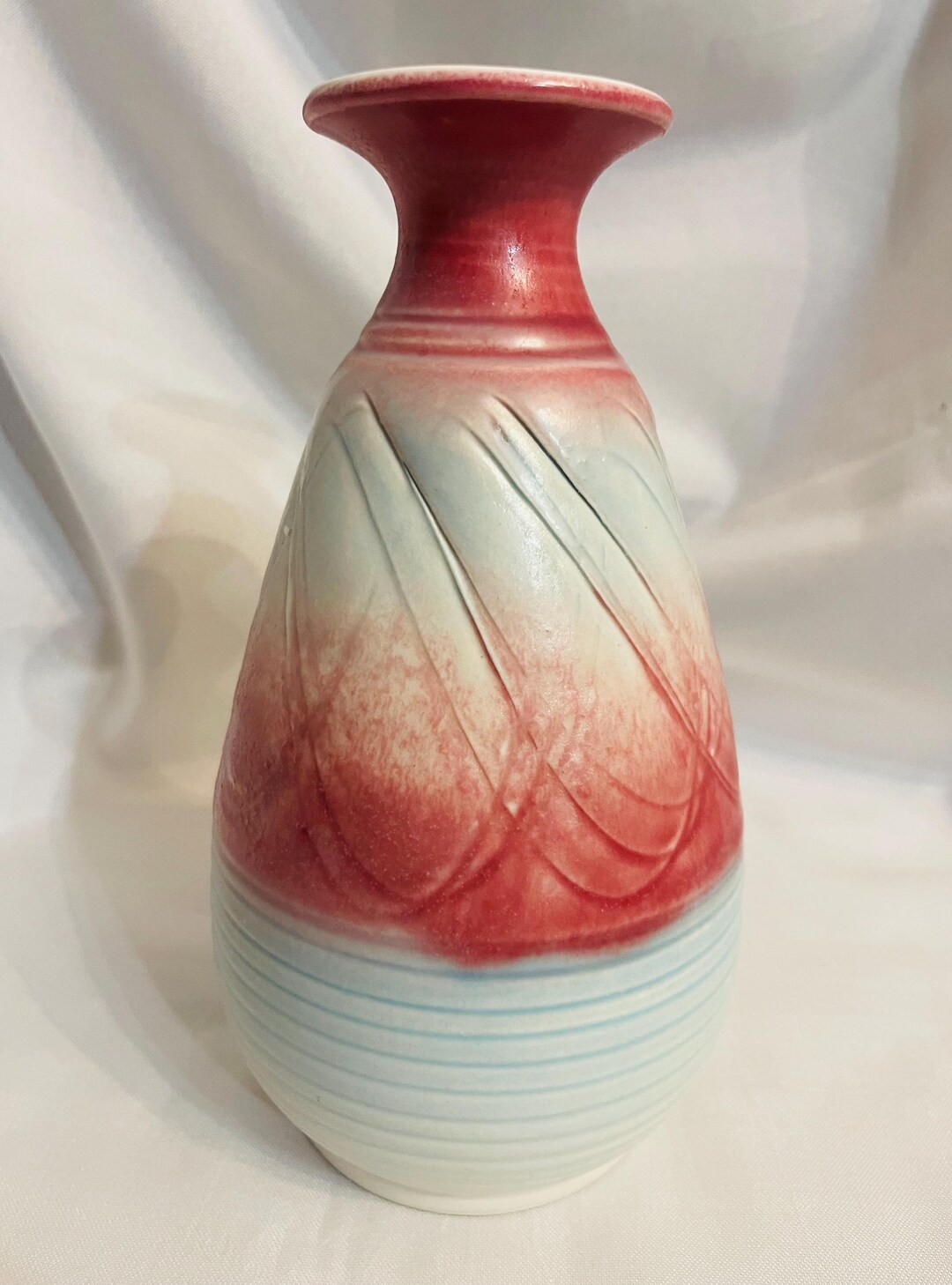 JK Dryden Signed Pottery Vase - Etsy