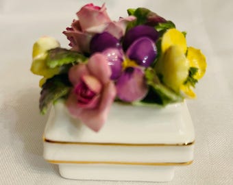 English Royal Adderley Hand-painted Bone China Floral Bouquet - Etsy