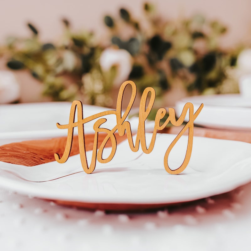 Name Place Cards - Etsy