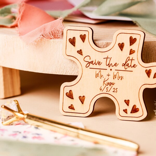 Puzzle Invitation - Etsy