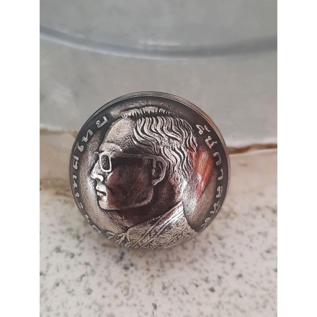 Garuda Amulet Old Coin King 9th Rama B.e 1974 Thai Amulet Garuda ...