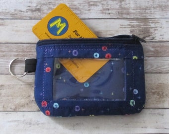 ID Wallet Zipper Pouch Lanyard Card Keeper ID Holder - Etsy