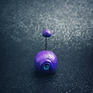 Tiny One Eyed Halloween Monsters Unique Alien Figurine Sculpture - Etsy