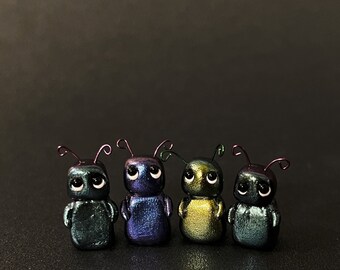 Tiny Cute Bug Figurines - Etsy