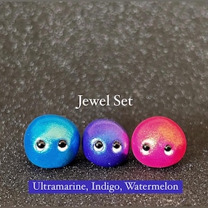 Galaxy Pebbles Teeny Tiny Adorable Metallic Shiny Collectibles - Etsy