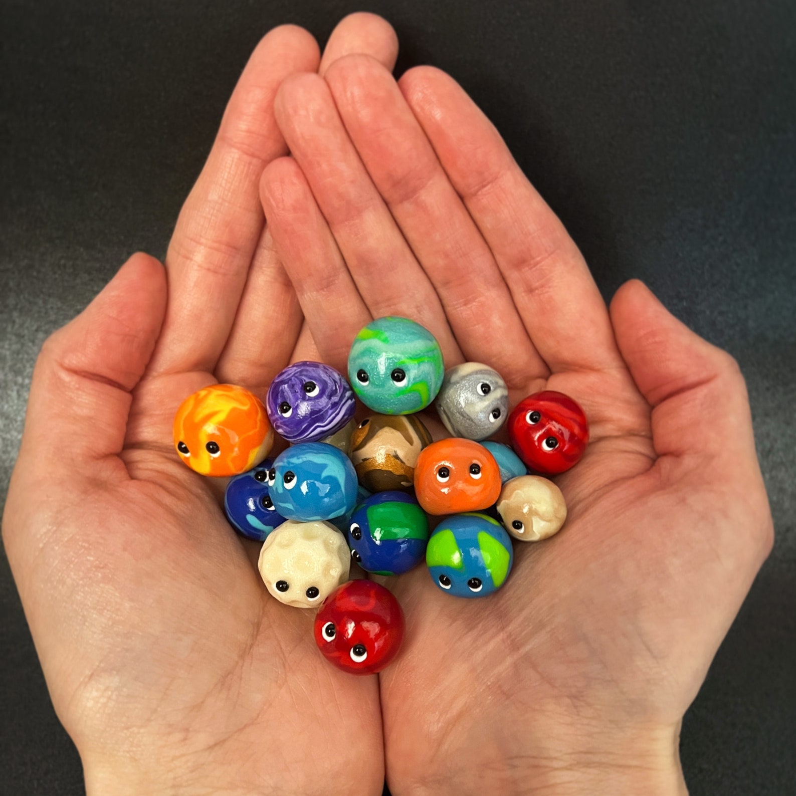 Teeny Tiny Planet Collection Adorable Mini Figurines - Etsy
