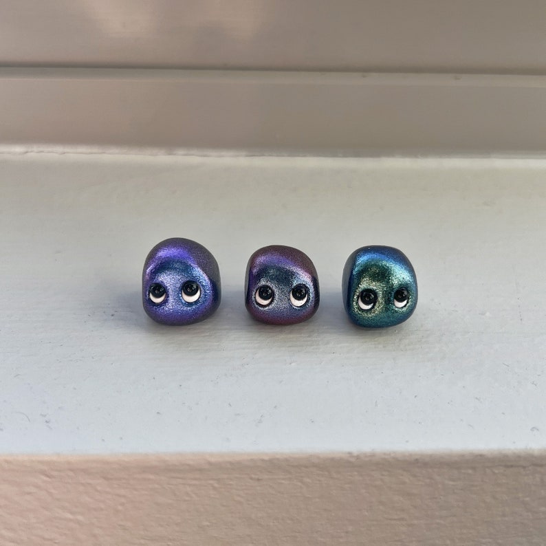 Galaxy Pebbles Teeny Tiny Adorable Metallic Shiny Collectibles - Etsy