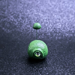 Tiny One Eyed Halloween Monsters Unique Alien Figurine Sculpture - Etsy