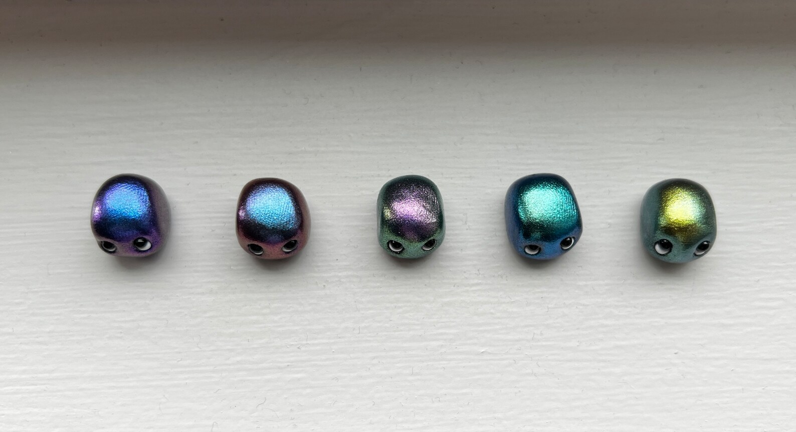 Galaxy Pebbles Teeny Tiny Adorable Metallic Shiny Collectibles - Etsy