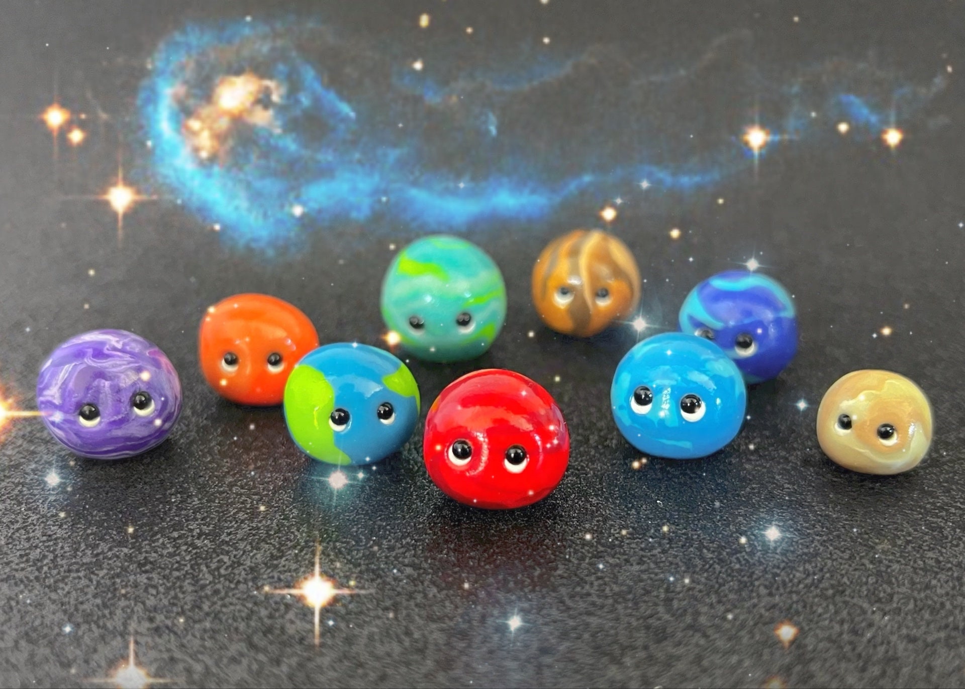 Teeny Tiny Planet Collection Adorable Mini Figurines - Etsy