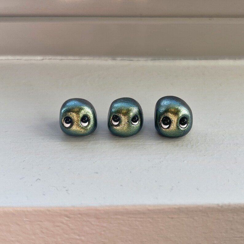 Galaxy Pebbles Teeny Tiny Adorable Metallic Shiny Collectibles - Etsy