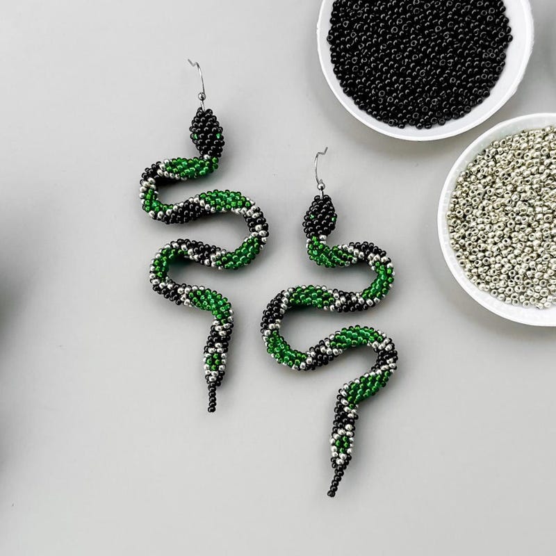 Snake Beads - Etsy