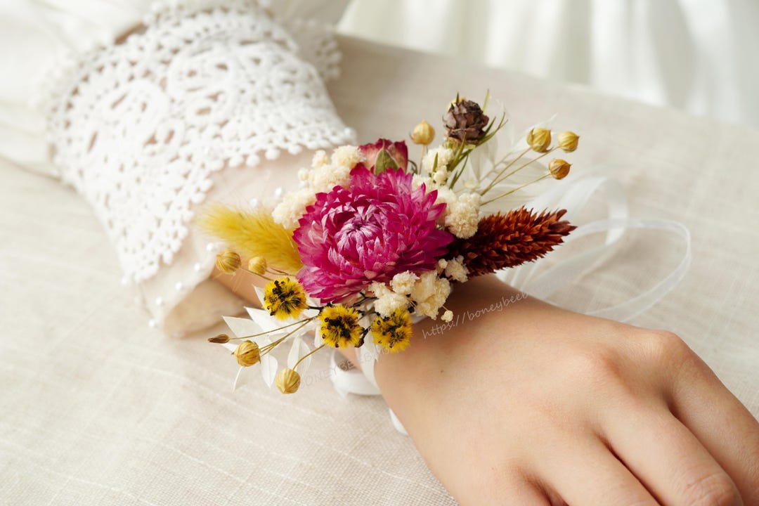Colorfully Corsage,boho Corsage,wedding Corsage,bridesmaid Corsage,lady ...
