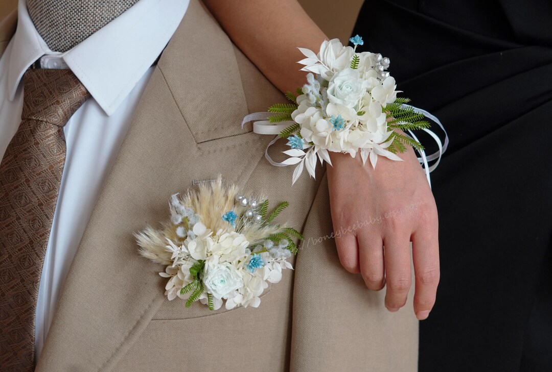 Sage Green Corsage,light Green Corsage,romantic Wedding Corsage,wedding ...