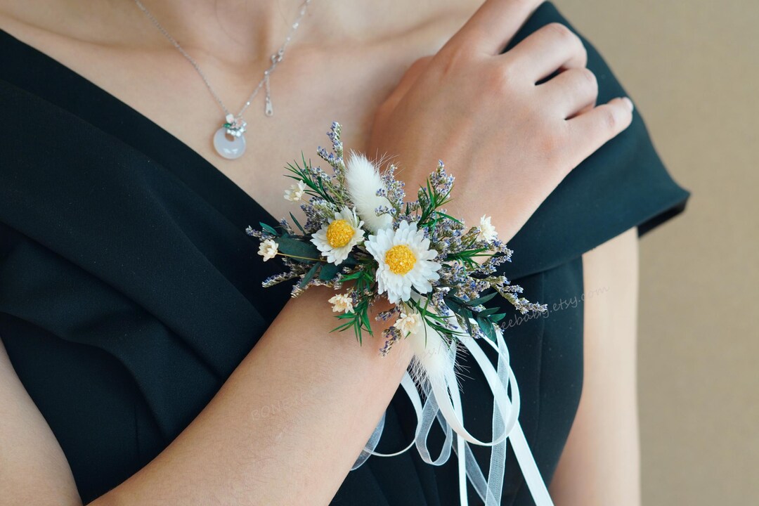 Green Bride Corsages,forest Wedding Corsages,rustic Green Prom Wrist ...