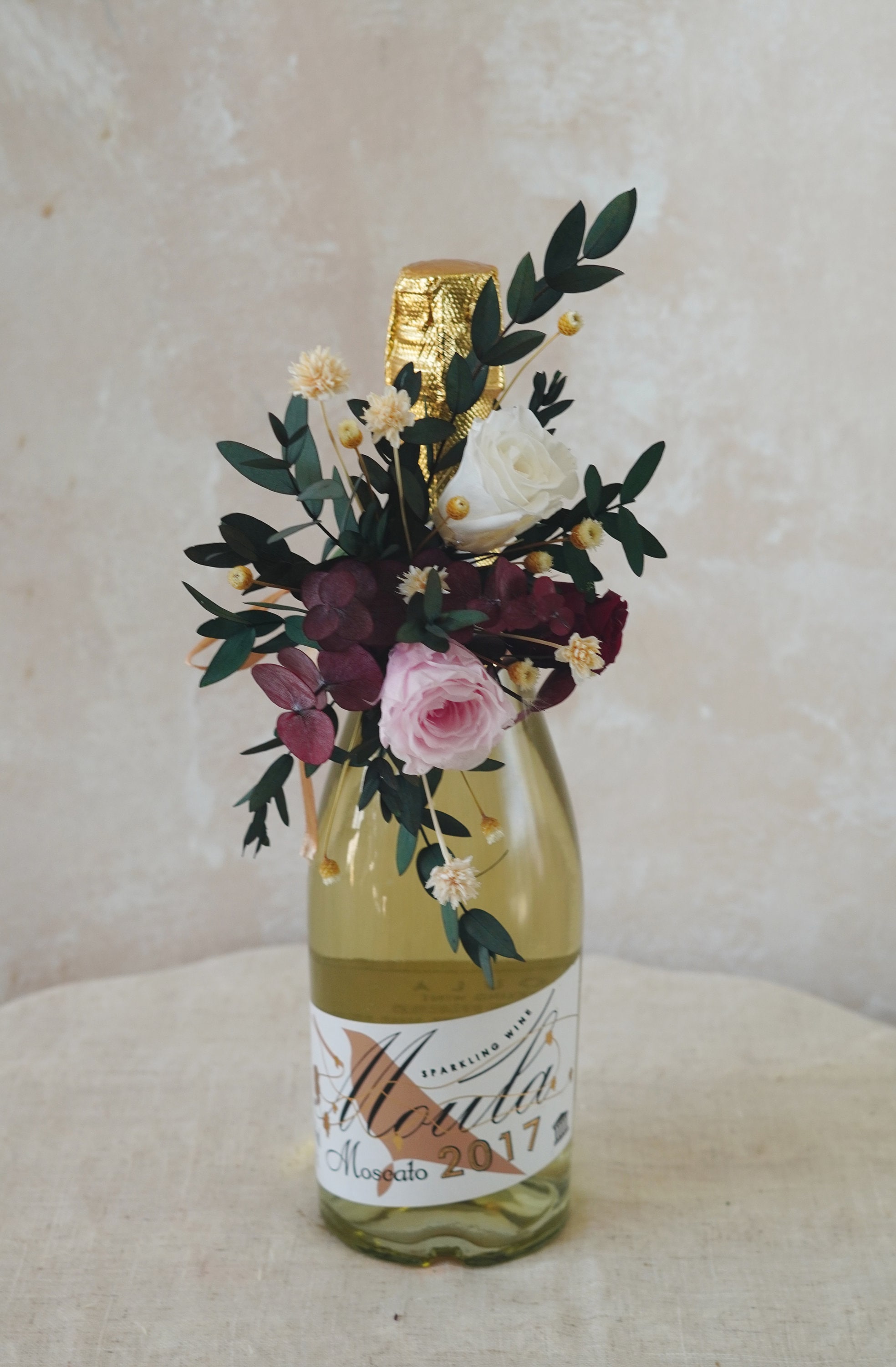 Champagne Bottle Bouquet,gift for Wine Lover,wedding Gift,wine ...