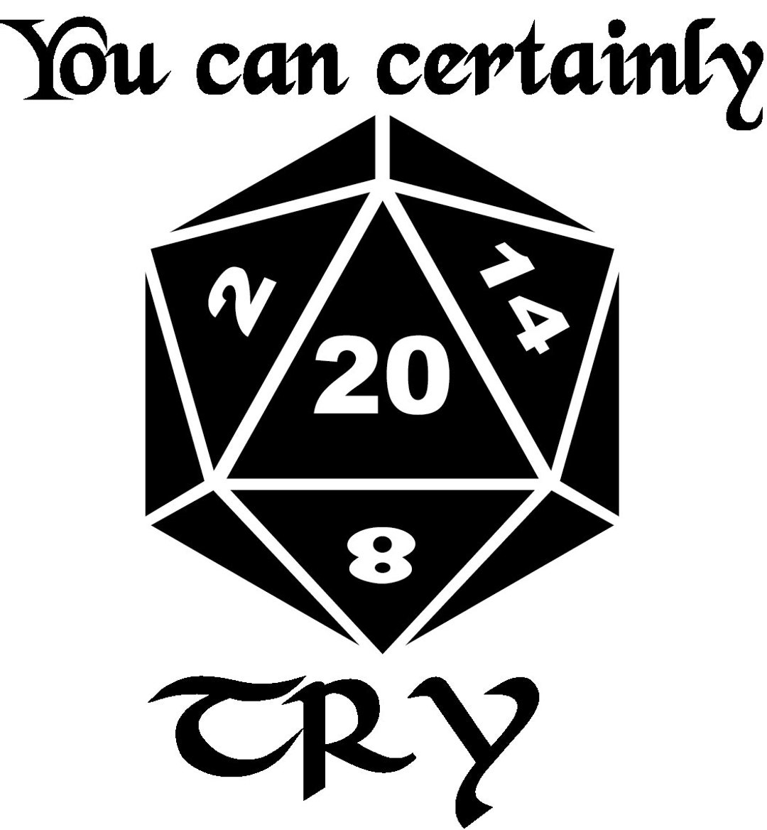 D&D D20 Decal - Etsy