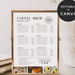 Coffee Shop Price List, Cafe Menu Template, Coffee Menu Sign, Bakery ...