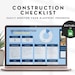 New Home Build Checklist, New Home Construction Checklist, Project ...