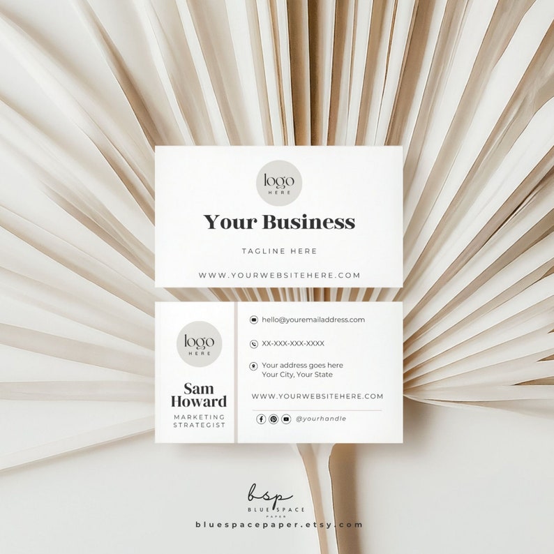 Financial Advisor Business Card, Consulting Business Card, Insurance ...