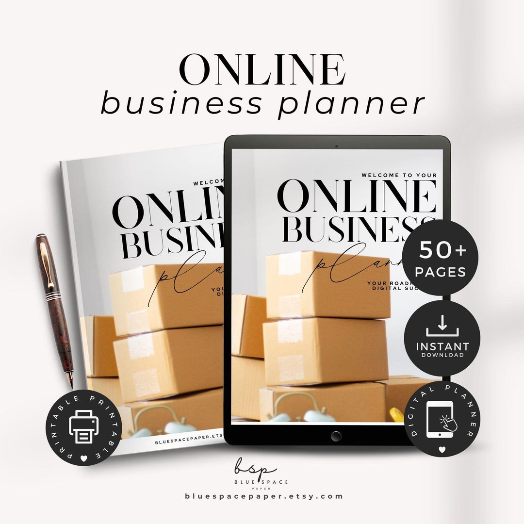 2025 Digital Planner Business Owner, Ecommerce Planner, Entrepreneur ...