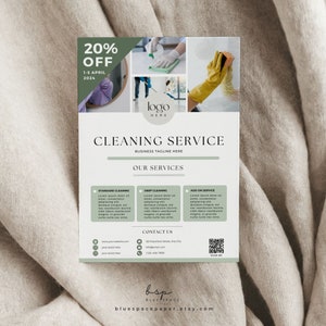 Spring Cleaning Flyers Templates, House Cleaning Flyer Template ...