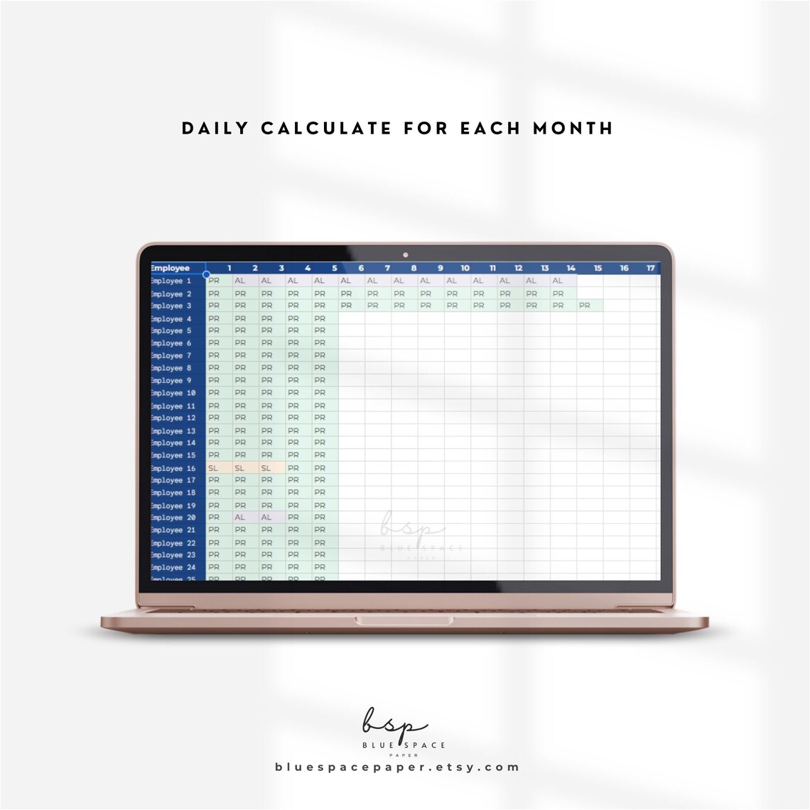 Attendance Tracker Employee, Team Management Google Sheets, Human ...