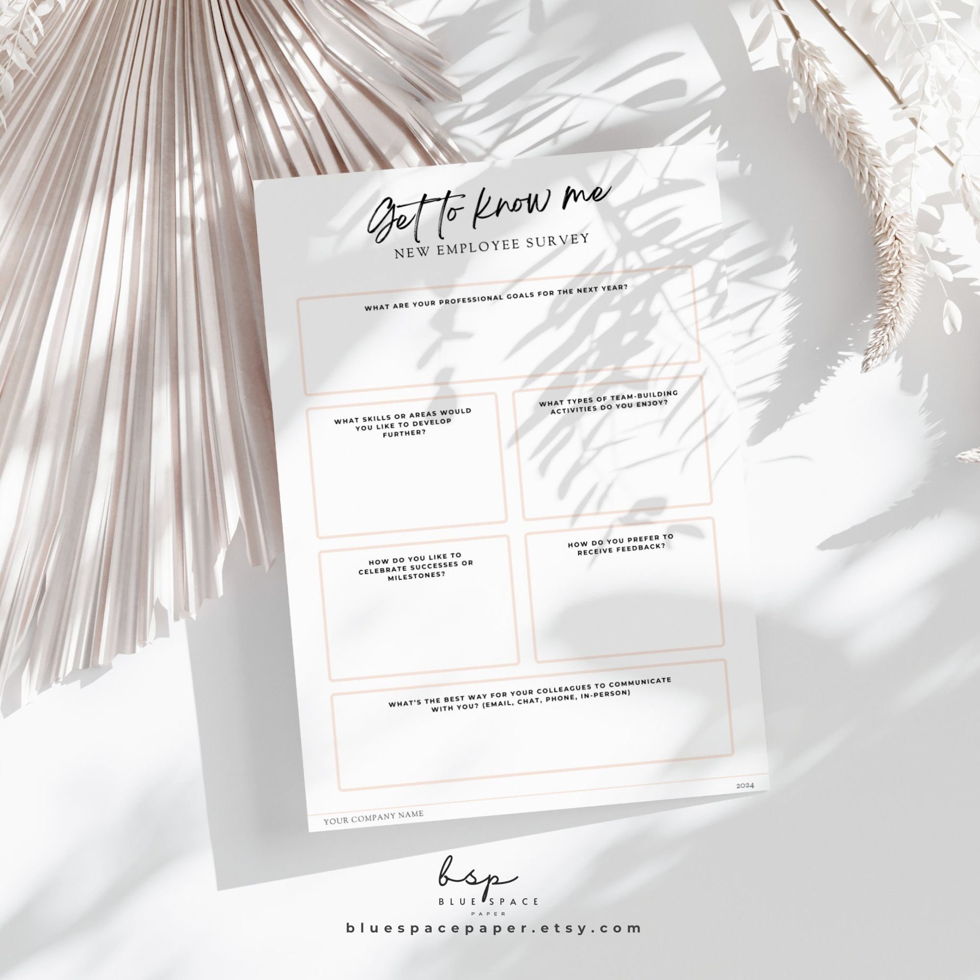 Get to Know You Questionnaire Editable, Getting to Know My Team ...