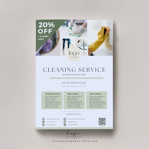 Spring Cleaning Flyers Templates, House Cleaning Flyer Template ...