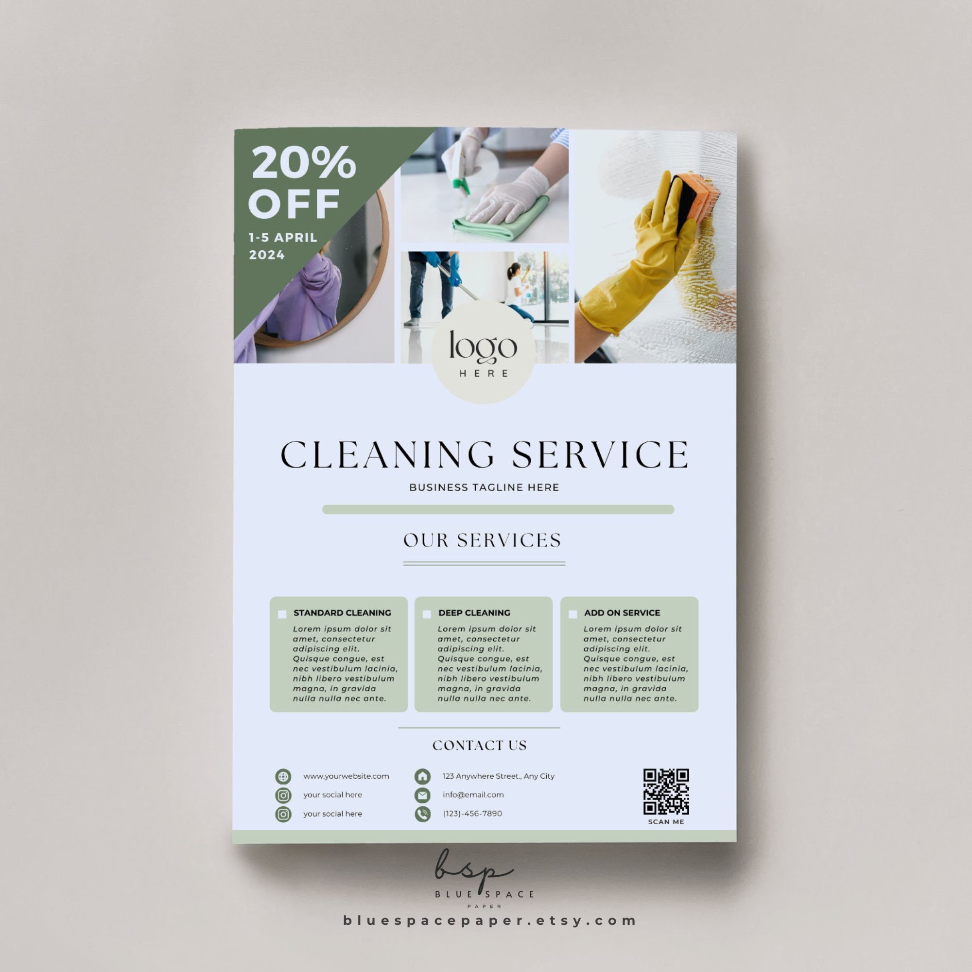 Spring Cleaning Flyers Templates, House Cleaning Flyer Template ...