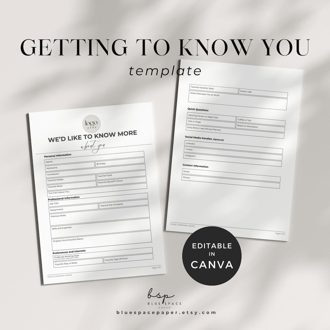 Getting to Know You Coworker, Get to Know You Questions, Coworker ...