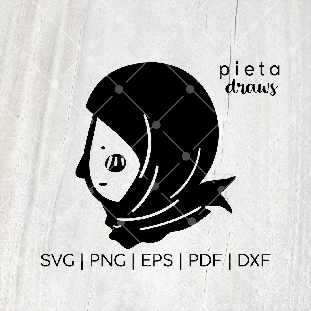 Muslimah SVG Silhouette Hijab SVG Files for Cricut Muslim - Etsy Israel