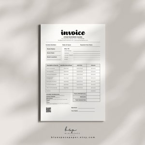 Event Planner Invoice, Event Planning Document, Event Decor Contract ...