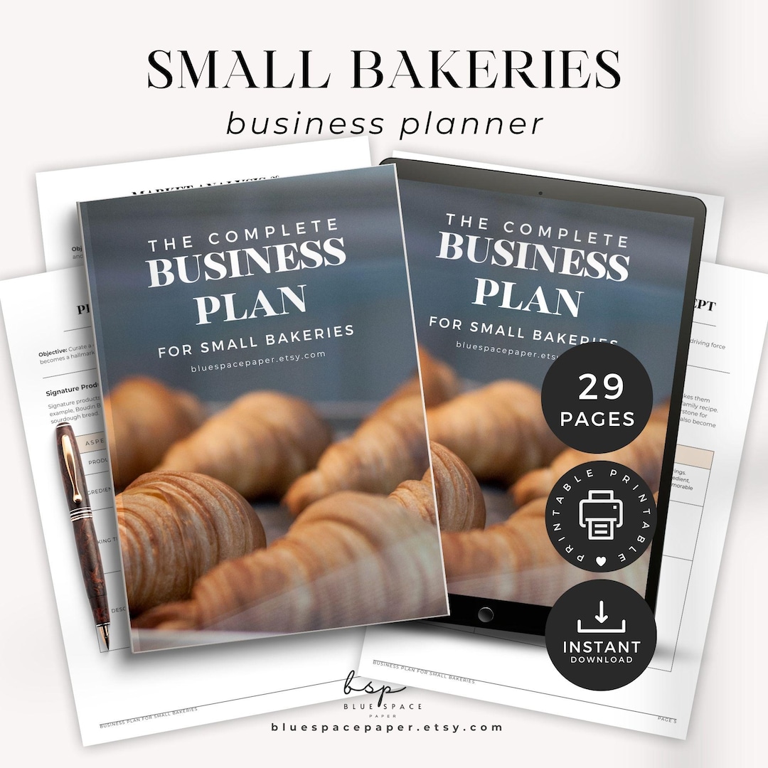 Home Bakery Business Plan, Small Bakery Start up Budget Template ...