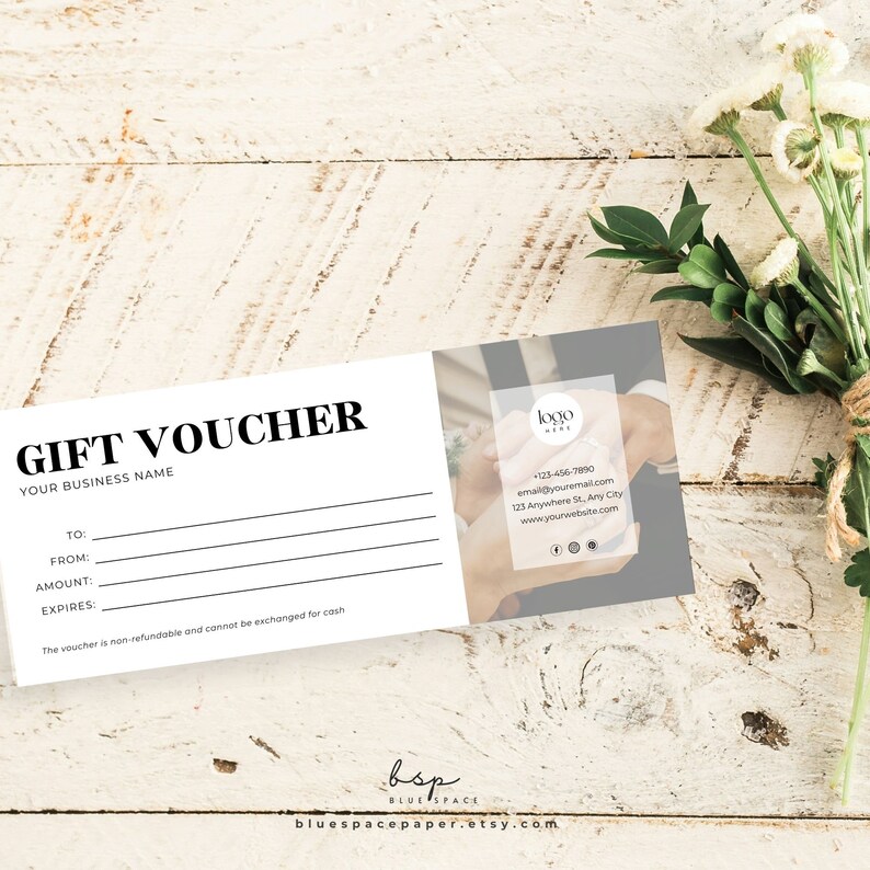Printable Photography Gift Certificates, Editable Gift Certificate ...