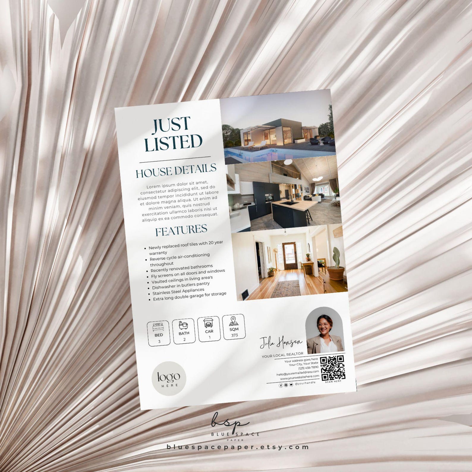 Property Management Flyers, Just Listed Flyer Real Estate Property ...