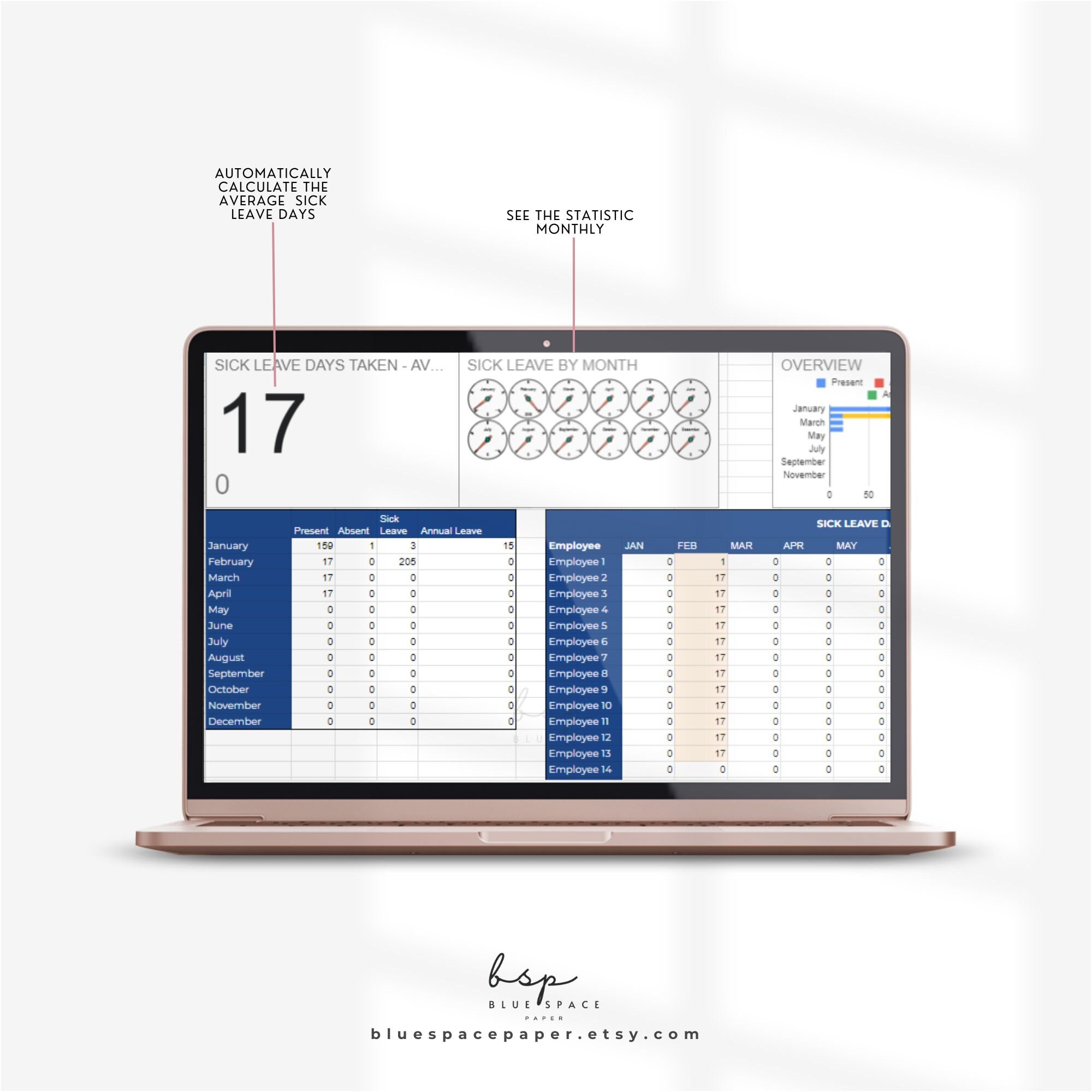 Attendance Tracker Employee, Team Management Google Sheets, Human ...