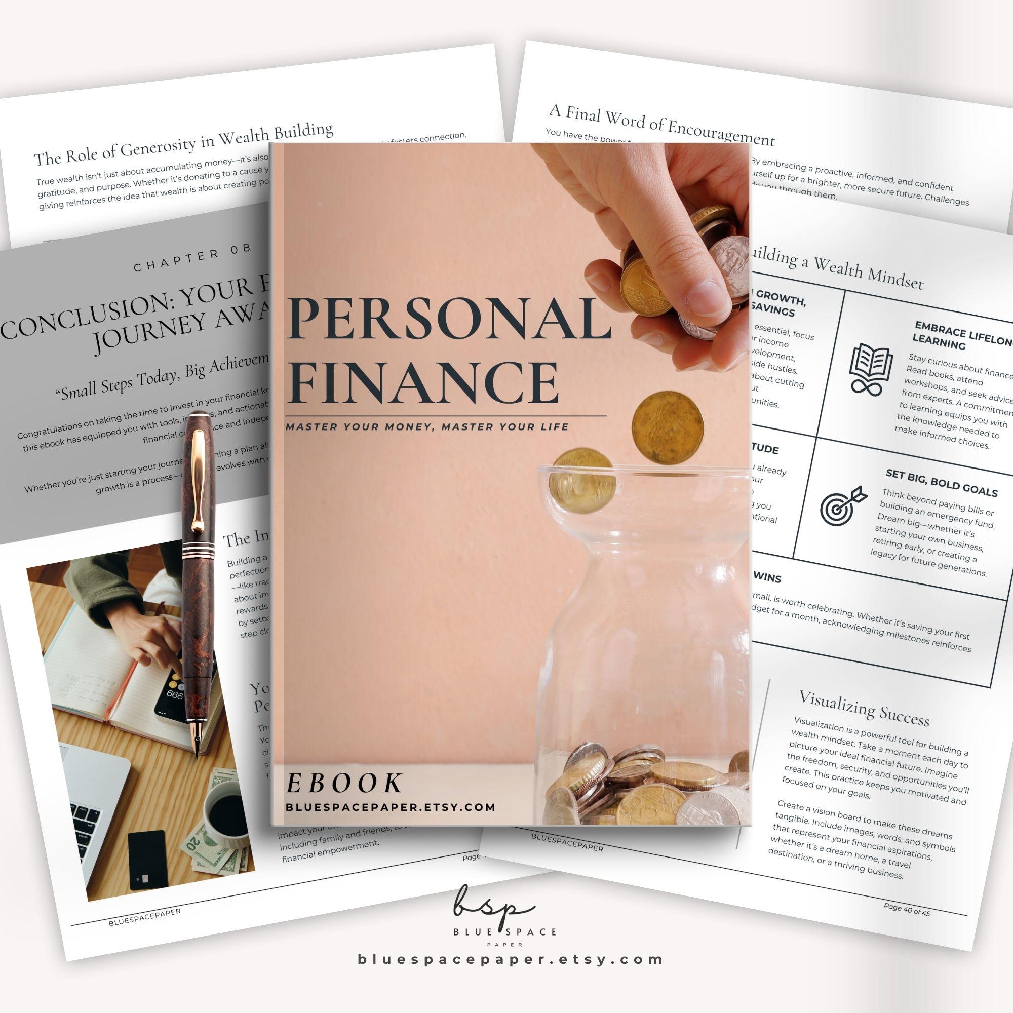 Personal Finance Ebook, Money Mindset Ebook How To, Wealth Guide to ...