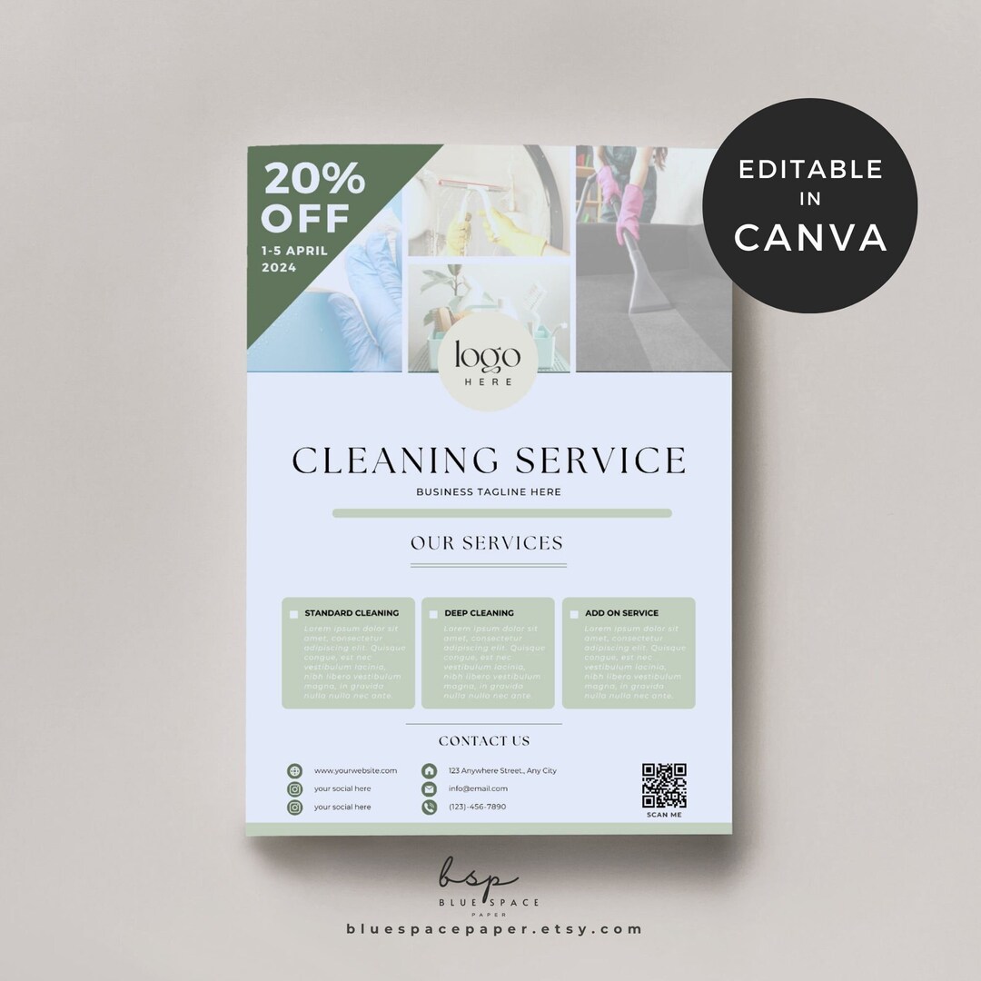 Spring Cleaning Flyers Templates, House Cleaning Flyer Template ...